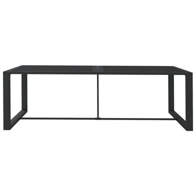 vidaXL Τραπεζαρία Εξωτερικού Χώρου Ανθρακί 120x60x66 εκ. από Αλουμίνιο ...