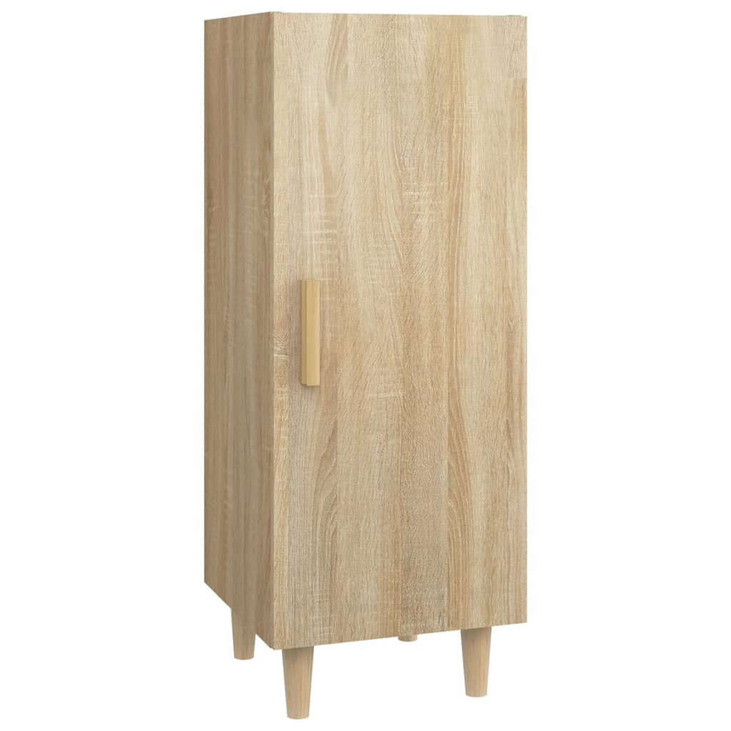 vidaXL Ντουλάπι Sonoma Δρυς 34,5x34x90 εκ. από Επεξεργασμένο Ξύλο ...